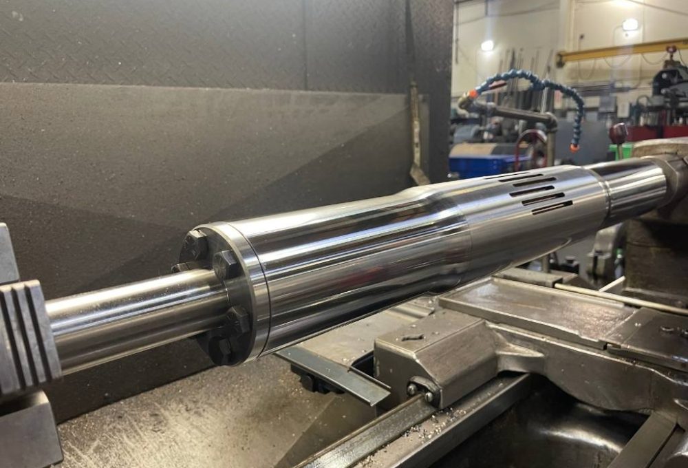 USINAGEM DE EIXOS CILÍNDRICOS PARA LAMINAÇÃO - Jireh usinagem